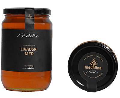 Sirovi med vrhunskog kvaliteta, razne vrste meda